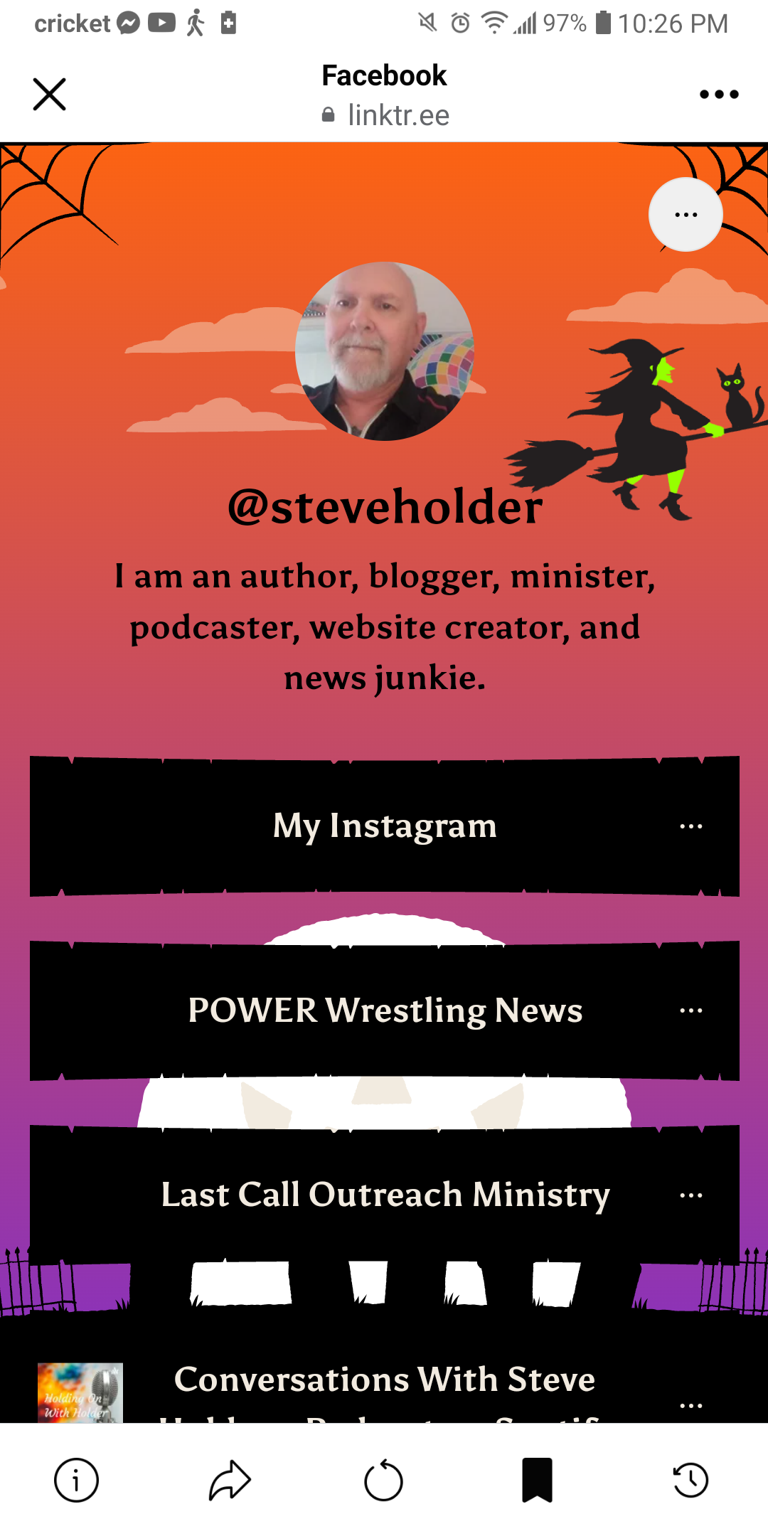 My Linktree – Steve Holder